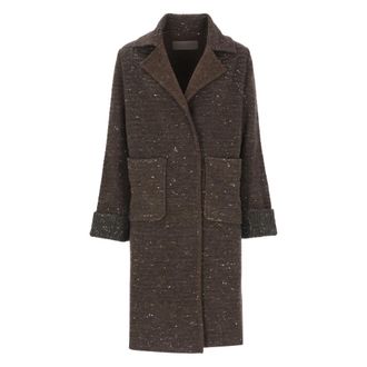 D.exterior D.exterior M&auml;ntel Braun - - Coats - Damen - Braun - M