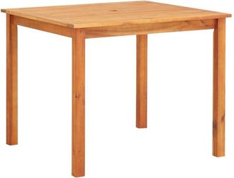 vidaXL Vidaxl - Table de jardin 88x88x74 cm Bois dacacia massif