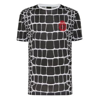 Billionaire Boys Club Homme, Tops, Noir, Taille: XS T-Shirt Col Rond &Eacute;cusson