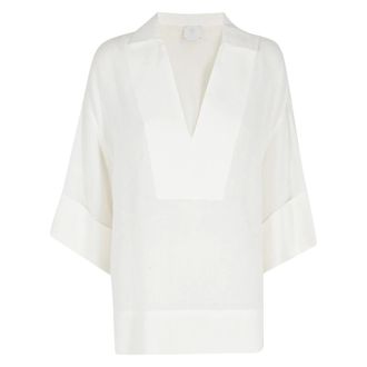 Eleventy Damen, Blusen & Hemden, Wei&szlig;, SGr&ouml;&szlig;e