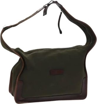 Gucci Pre-owned Toile sacs-gucci - Femme - Pre-owned - Vert - Taille: ONE Size