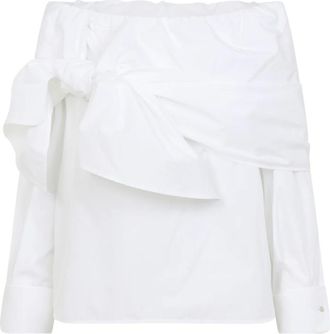 Max Mara Femme, Blouses et Chemises, Blanc, Taille: 38 FR Curvone Shirt