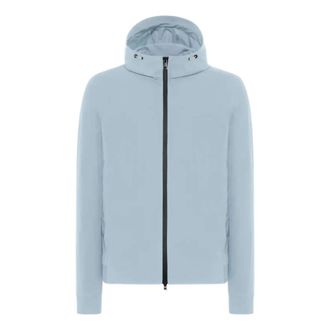 Duno Homme, Vestes, Bleu, Taille: 2XL Veste à Capuche en Tissu Bi-Stretch