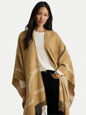 Lauren Ralph Lauren Poncho 454P23618002 Dunkelbeige