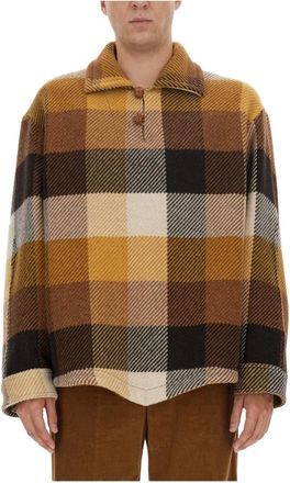 Etro Homme, Vestes, Beige, Taille: L Camicia Polo Sport