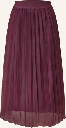 Betty&Co Betty&Co Plisseerock Aus Mesh lila