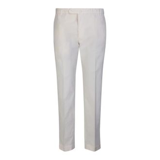 Dell'Oglio Klassische wei&szlig;e Hose - - Trousers - Herren - Wei&szlig; - XL