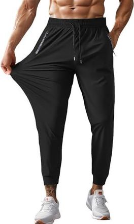 Generic DENGJIAMY Pantalon de jogging pour homme avec poches à fermeture éclair Pantalon athlétique Pantalon dentraînement Automne Sports de plein air Pantalo