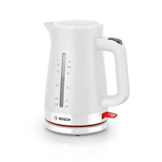 Bosch kabelloser Wasserkocher MyMoment TWK3M121, Abschaltautomatik, Überhitzungsschutz, Tassenanzeige, beidseitige Wasserstandsanzeige, entnehmbarer Kalkfil