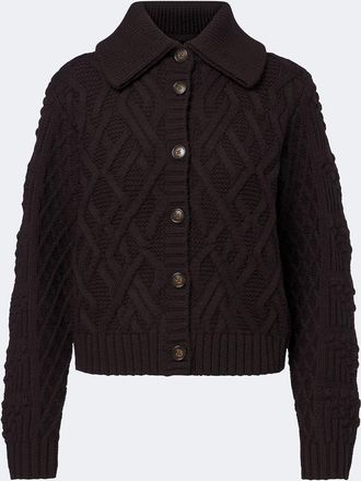 Emilia Wickstead Cardigan Brinkley en laine
