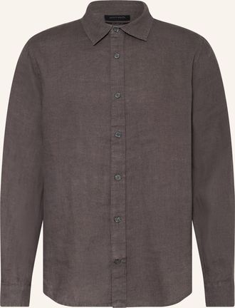 AllSaints Allsaints Leinenhemd Loom Ls Relaxed Fit grau