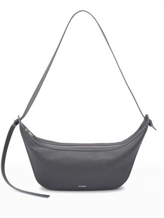 Jil Sander sac porté épaule à détail de noeud - Gris