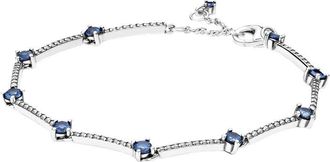 Pandora Funkelnde Pav&eacute;-St&auml;be Armband Sterling-Silber 18 cm