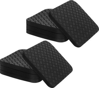 Cabilock Antivibrationsmatten Laufband 10 X 10 X 05cm rutschfest aus Doppelseitigem Silikon Bodenschutzmatten f&uuml;r Fitnessger&auml;te Ger&auml;uschd&auml;mpfende Trainingsmatt