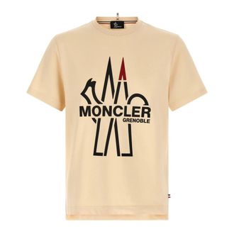 Moncler T-shirt Grenoble - Homme - Tops - Beige - Taille: L