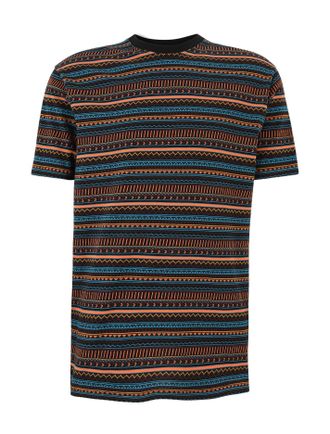Iriedaily Herren T-Shirt aus Bio-Baumwoll Jacquard Jersey - Chop Chop Tee in Nightforest, L