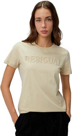 Desigual TS_BRANDY, 1000 WHITE, XL