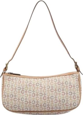 Celine Pre-owned Toile sacs-celine - Femme - Pre-owned - Beige - Taille: ONE Size