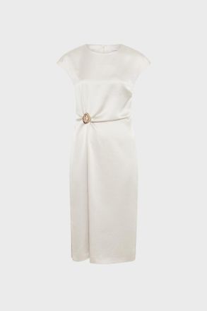 Gerard Darel Robe drap&eacute;e - RIALYA - Ecru