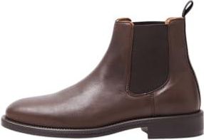 Selected Homme Boot Slhjoseph Leather Chelsea Bottes Noos, Demitasse, 44 EU