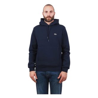Lacoste Blaue Kapuzenpullover Jogger - - Sweatshirts & Hoodies - Herren - Blau - 2XL