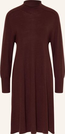 Repeat Repeat Strickkleid Aus Merinowolle rot