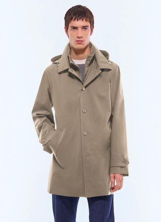 Fursac Parka en tissu technique d&eacute;perlant - Taille XXL - Homme