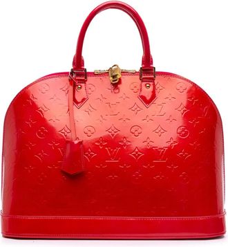 Louis Vuitton Crossbody Bags - Monogram Vernis Alma PM - Gr. unisize - in Rot - für Damen