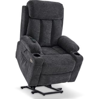 MCombo Mcombo - elektrische Aufstehhilfe Fernsehsessel Relaxsessel Stoff 7190DE