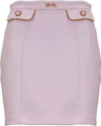 Elisabetta Franchi Femme, Jupes, Rose, Taille: 40 FR Short Skirt