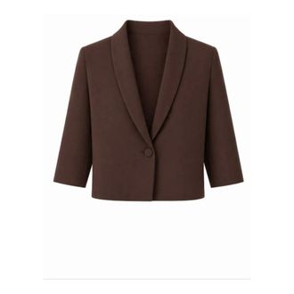 2-Biz Femme, Vestes, Brun, Taille: 40 FR Blazer
