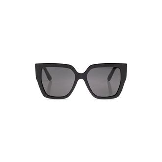Dolce & Gabbana Femme, Accessoires, Noir, Taille: 55 MM Geometric Square Lunettes de soleil