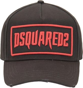 Dsquared2 Logo Baseball Cap - - Accessories - unisex - Schwarzk - ONE SIZE