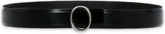 Orciani Homme, Accessoires, Noir, Taille: 100 CM Ceinture en cuir poli
