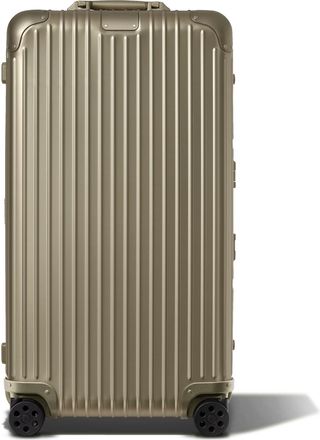 Rimowa Original Trunk Plus Gro&szlig;er Koffer in Titan - Aluminium - 80x44x37