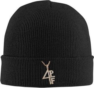 Generic Chapeau Homme, Pendentif en Diamant APF, Bijoux en cha&icirc;ne en Or, Chapeau tricot&eacute; Unisex Femmes, Bonnet, Casquette Hiver Chaude Chaude pour No&euml;l en Ple