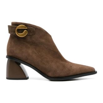 Sergio Moretti Femme, Chaussures, Brun, Taille: 41 EU Bottines