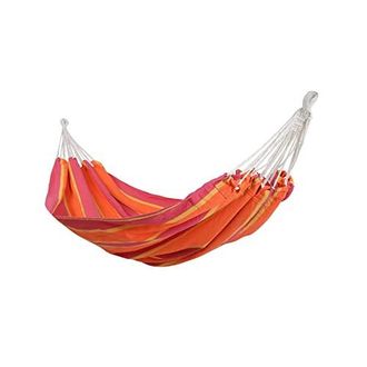 Mobili Rebecca Hamac Suspendu, Hamac de Jardin, sans Support, Polyester Coton, avec Sac de Transport, Cordes à Balancer, Capacité 200 Kg - Taille : L 240 x P 160 cm 