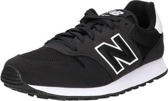 New Balance 500, Baskets pour Homme, Noir, 39.5 EU