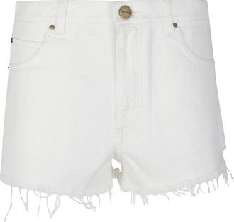 Pinko Pinko, Femme, Shorts, Blanc, Taille: W27 Denim Shorts