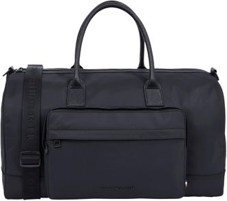 Tommy Hilfiger TH REPREVE DUFFLE Weekender Herren, Schwarz (Black), OS