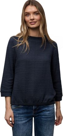 Street One Strukturshirt Shadowed Navy 36