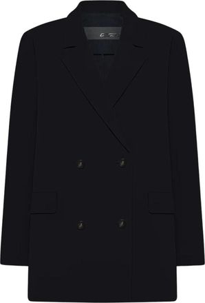 Roberto Ricci Design Rrd, Femme, Vestes, Noir, Taille: 38 FR Blazer crois&eacute; extensible