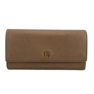 Gucci Portefeuille long vintage doccasion (bi-pli) - Femme - Pre-owned - Brun - Taille: ONE Size