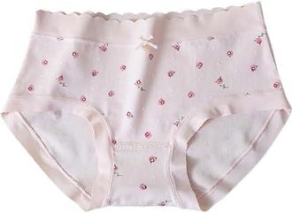 Generic Culotte sans Couture Femme Culotte Femme sans Couture Culotte Femme De Classique Satin Sexy Haute &Eacute;lasticit&eacute; Soie Glac&eacute;e Ultra Douce pour Peau Sensibl