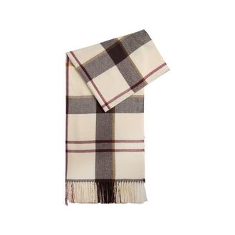 Barbour Echarpe franges &agrave; carreaux
