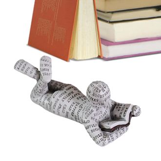 Generico Lesefigur, elegant, Statue, Schreibtisch, Denker, moderne Skulpturen, abstrakte &auml;sthetische Skulpturen, Harz f&uuml;r Zubeh&ouml;r, Bibliothek, Tisch, vielseiti