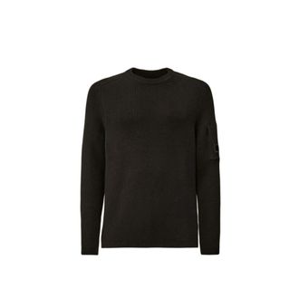 C.P. Company Kn015A Crewneck Sweatshirt - - Knitwear - Herren - Schwarzk - L