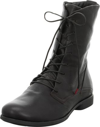 Think Think AGRAT Damen pflanzlich gegerbte nachhaltige Stiefelette, Mocca 3080, 38.5 EU