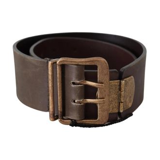Ermanno Scervino Breiter Riemen Ledermodeg&uuml;rtel - - Accessories - Damen - Braun - ONE SIZE